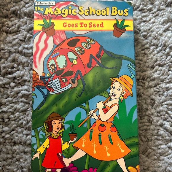 Media | The Magic School Bus Goes To Seed Vhs | Poshmark